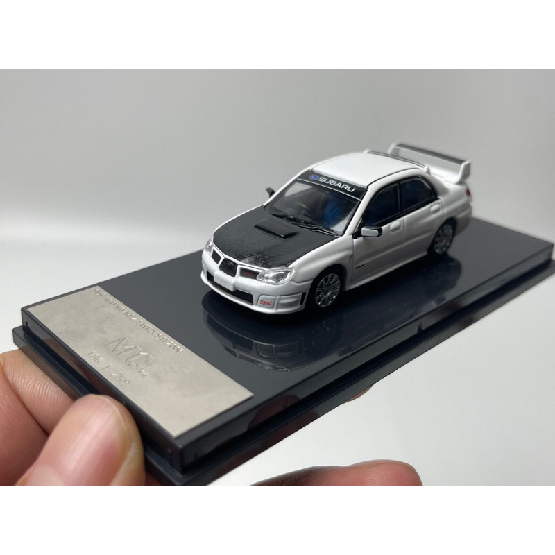 MC64 1:64 Subaru Impreza WRX STi 2006 White with Carbon Hood | Shopee Malaysia