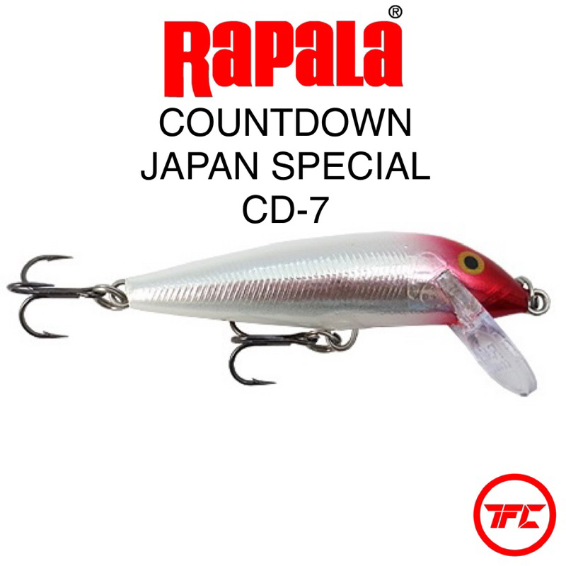RAPALA Countdown CD07 Japan Special CD-7 CD7 | Shopee Malaysia