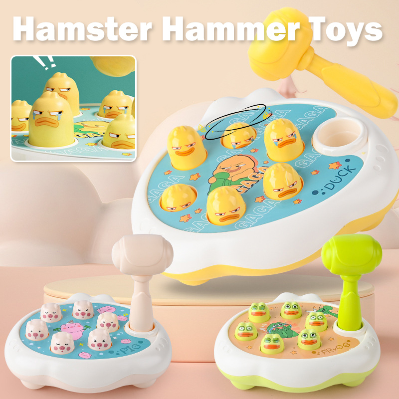 Hamster Hammer Toys Whack-a-Mole Toys Parent-child Interactive ...