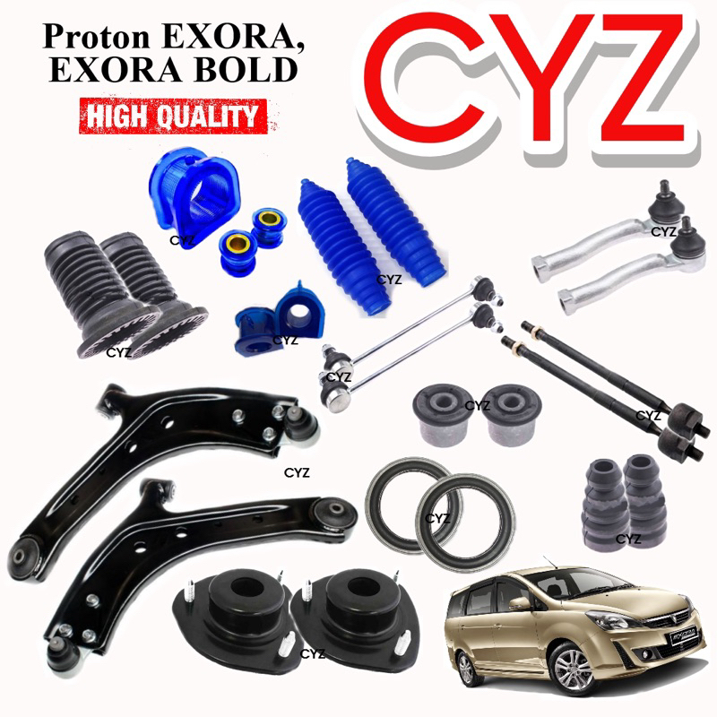 6 / 25 ITEM COMBO SET FRONT SUSPENSION Proton Exora, Exora BOLD, Preve ...