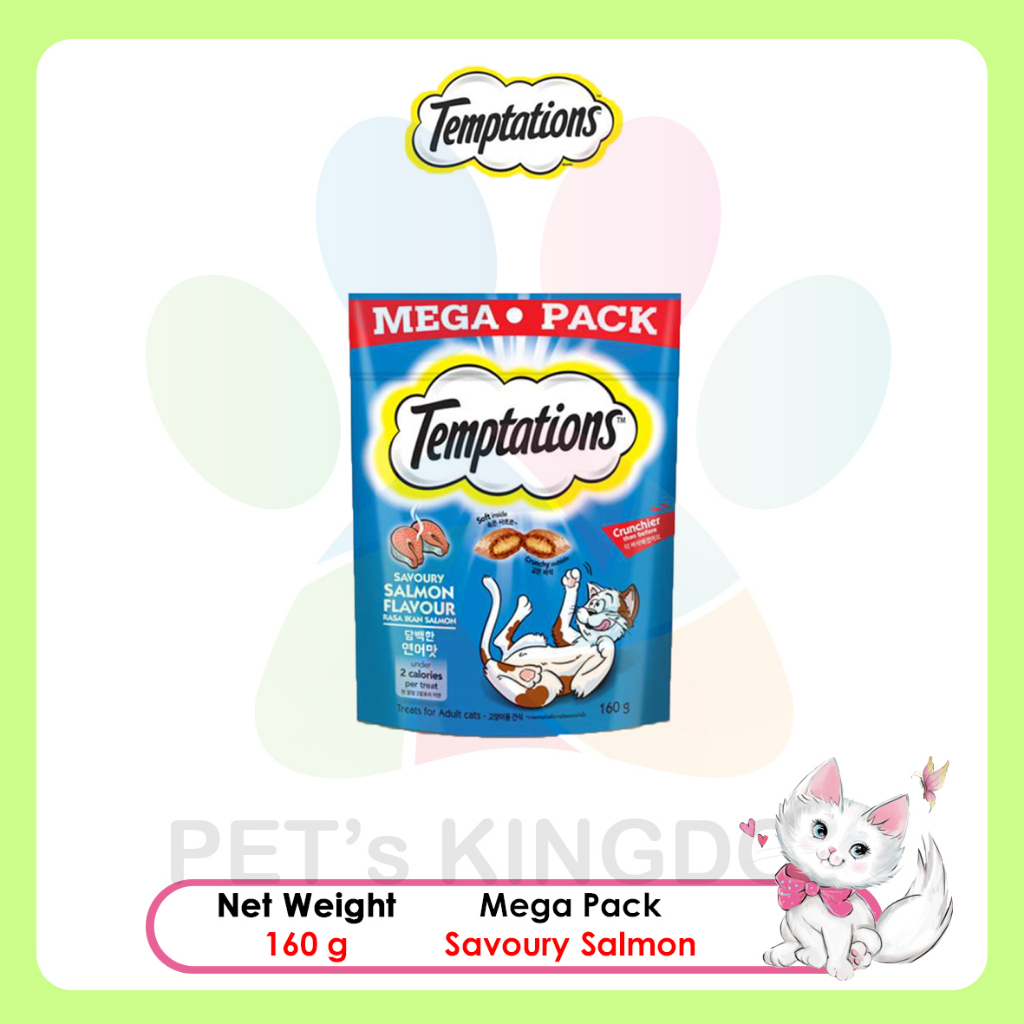 Temptations Mega Pack Tuna/Chicken/Salmon {160G} | Shopee Malaysia