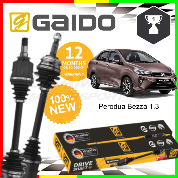 GAIDO Drive Shaft Perodua Bezza 1.3 (Warranty 1Year or 60,000km ...