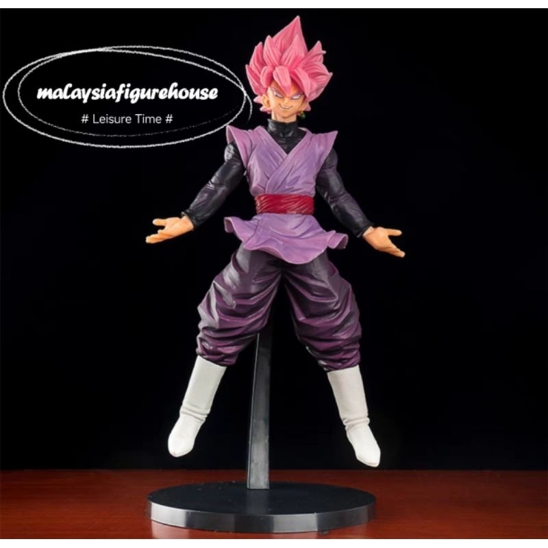 🔥BIG OFFER🔥25CM DRAGON BALL FLOATING PINK GOKU ZAMASU LIGHT UP FIGURE ...