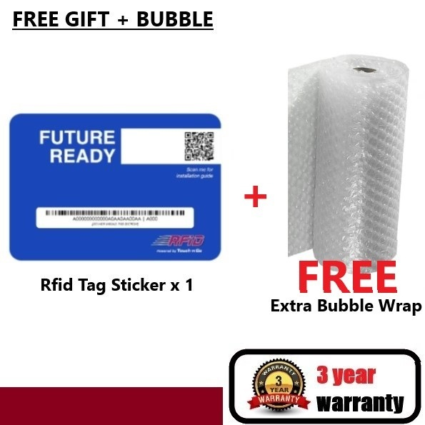 RFID Touch n Go TNG RFID Tag Sticker Smart Tag For Car Smart Holder ...