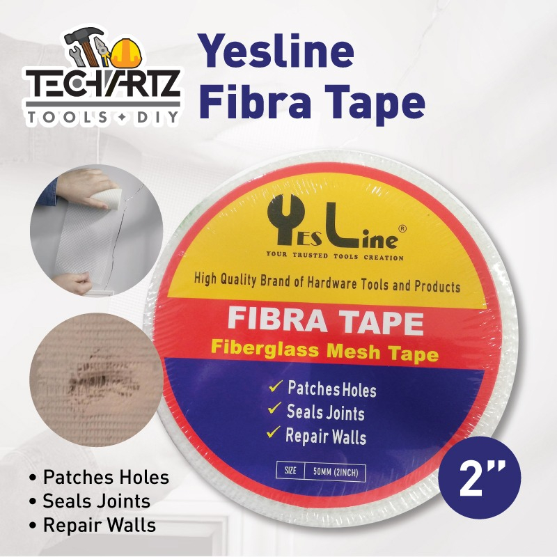 2 Inch Self Adhesive Fiber Tape Partition Tape Drywall Joint Tape ...