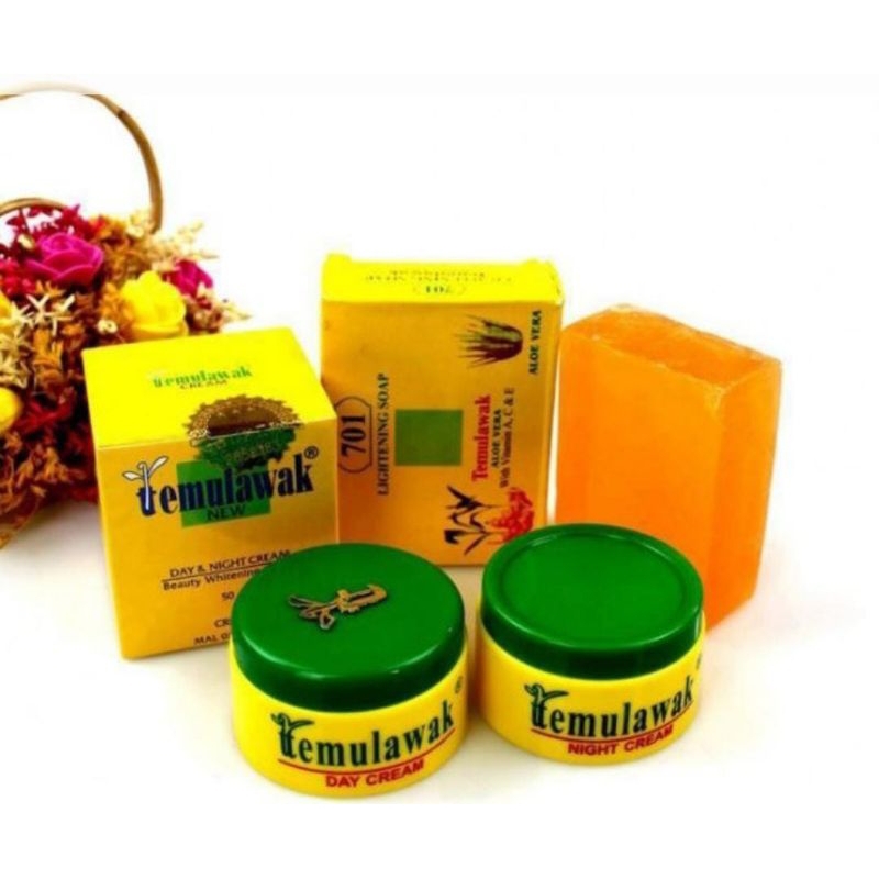 ORIGINAL TEMULAWAK CREAM DAY & NIGHT Krim Temulawak 50 Gram Skincare ...