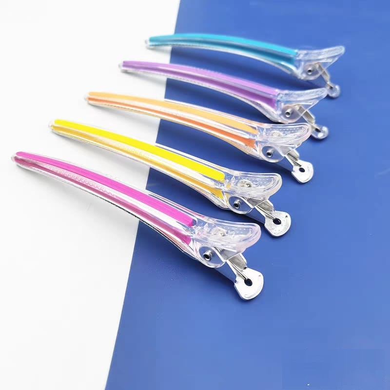 Salon Hair Clip non-slip DuckClip 6 Pcs Perfect Fit Hair Section Clip ...