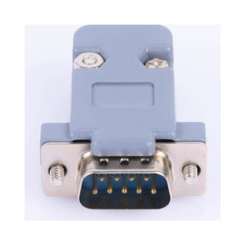 9 Way Panel Mount D-sub Connector Socket RS232 RS485 DB9-Female DB9 ...