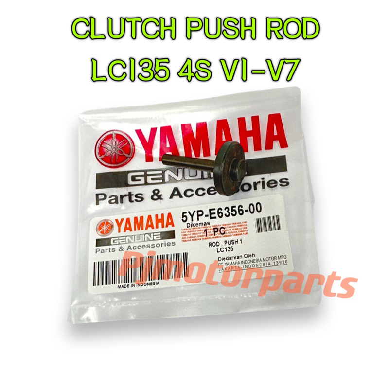 YAMAHA LC135 4S V1 V2 V3 V4 V5 V6 V7 - CLUTCH PUSH ROD SHAFT BATANG MENOLAK KLAC PLATE SHIFT ...