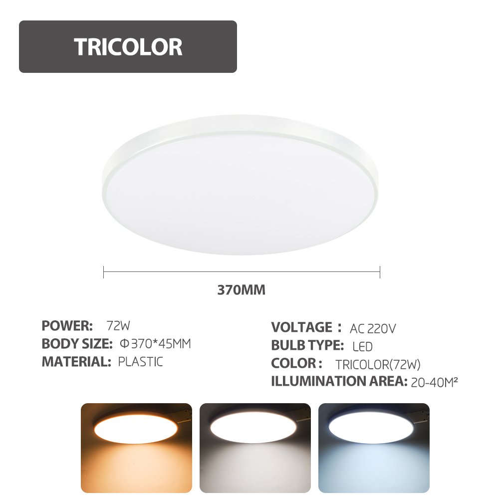 Dingdian LED Modern Led CeiIing Lights Round AC220V 32W/48W/80W Indoor ...