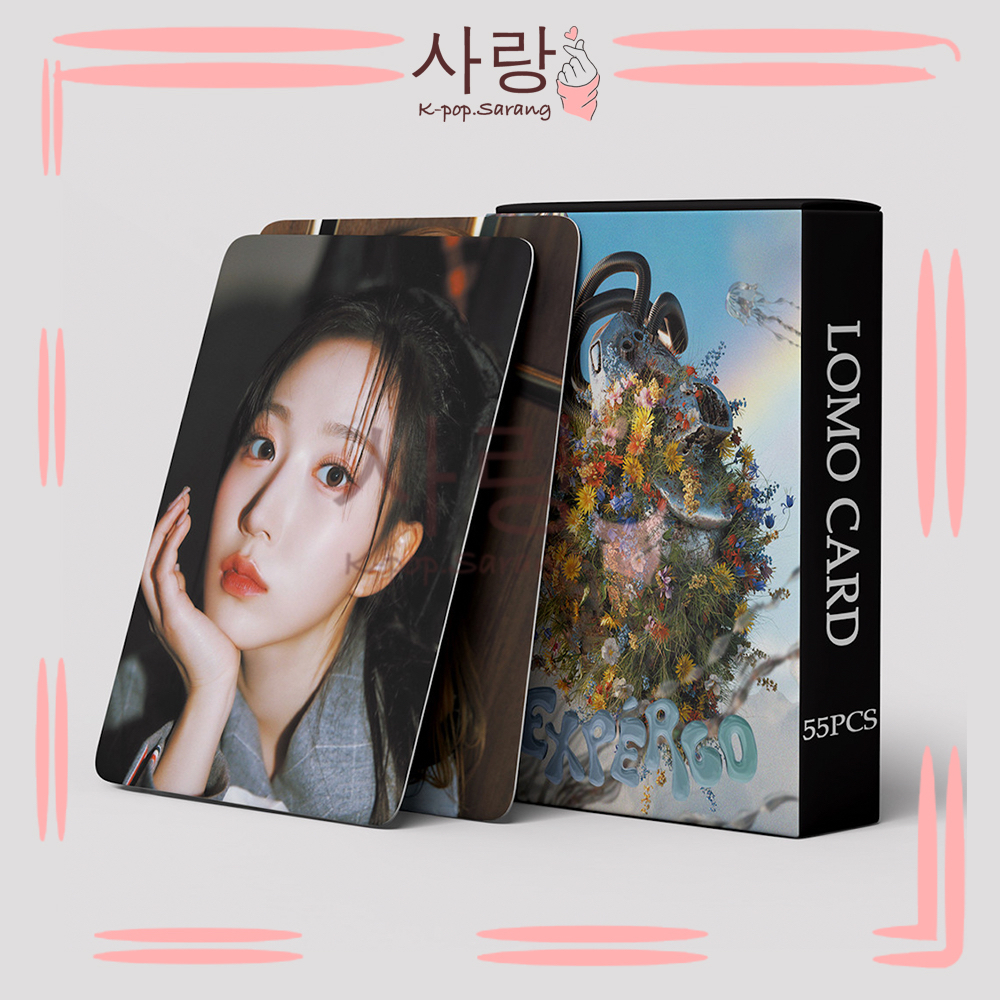 55pcs NMIXX《EXPERGO》Colourful LOMO Cards Set Collection Kpop Lily M ...