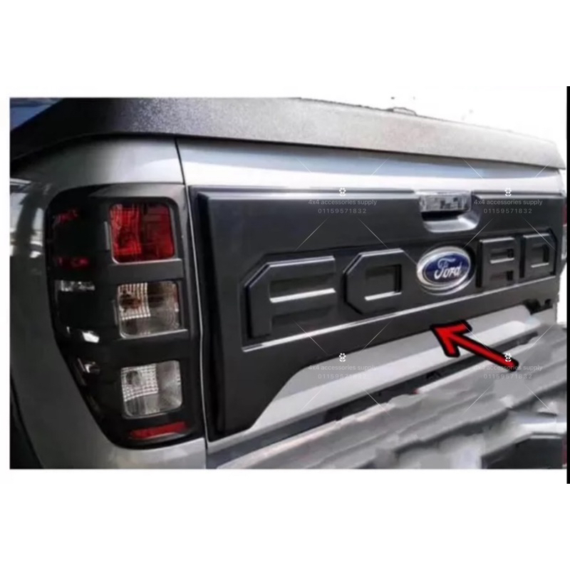 FORD RANGER T6 T7 T8 ranger REAR TAILGATE COVER Rear Door Bonet Garnish ...