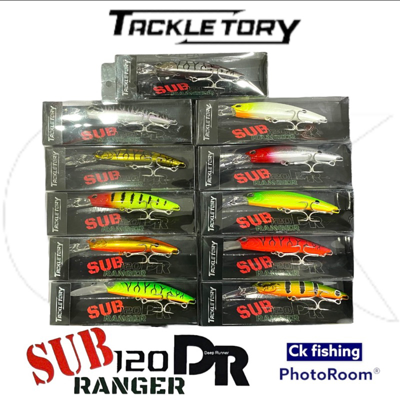 New 2023 Tackle Tory SUB RANGER 120DR Size 120mm/30g Floating With ...