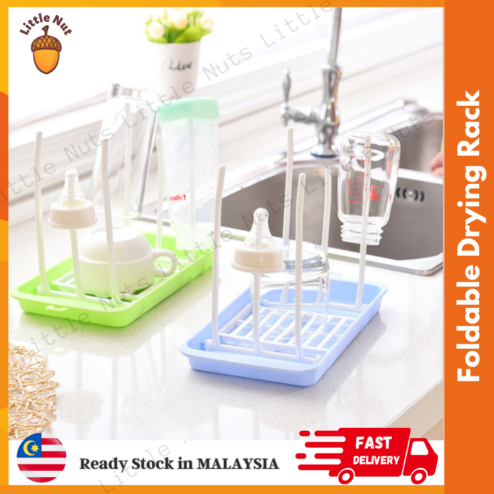 Baby Bottle Drying Rack Feeding Bottle Storage Cleaning Holder Nipple ...