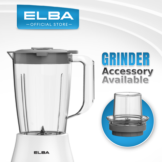 ELBA Blender with Grinder EBG-M1550(WH) - 2-speed with Pulse Function ...