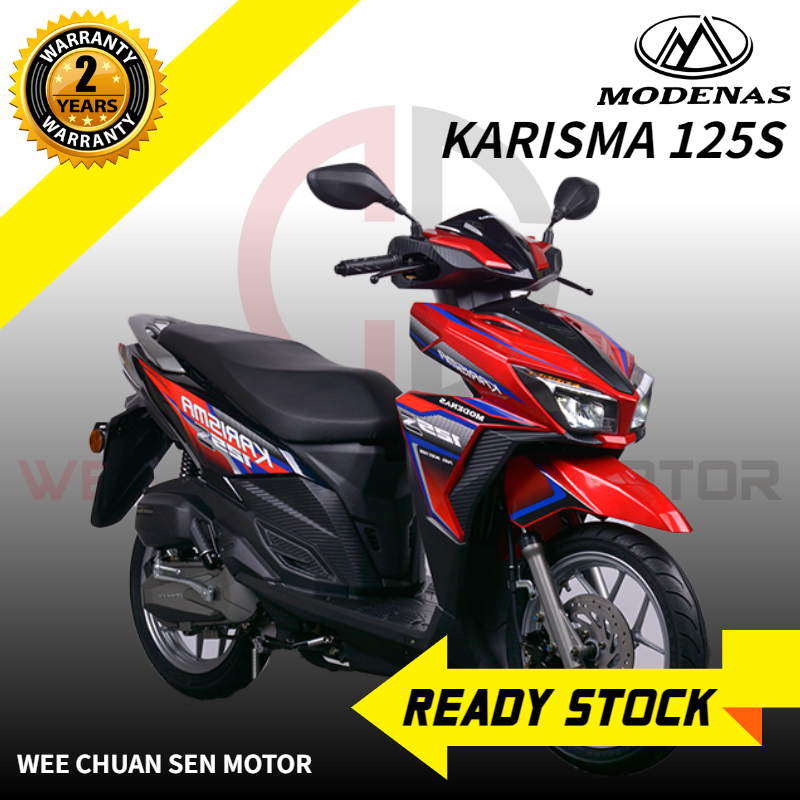 Modenas Karisma125 Scooter *𝐁𝐑𝐀𝐍𝐃 𝐍𝐄𝐖 𝐔𝐍𝐑𝐄𝐆𝐈𝐒𝐓𝐄𝐑* Price OTR + FREE ...