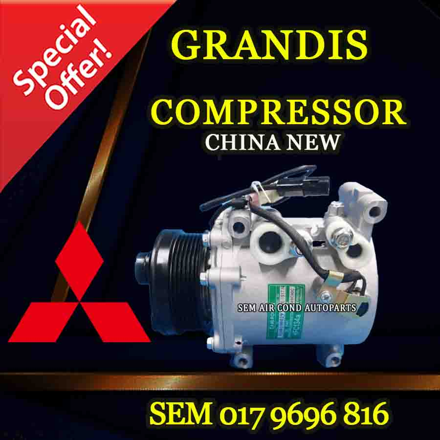 MITSUBISHI GRANDIS CHINA NEW COMPRESSOR/ KOMPRESOR (CAR AIRCOND SYSTEM ...