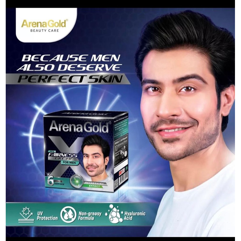 Arena Gold Men Fairness Night Cream New packing 💯 Original | Shopee ...