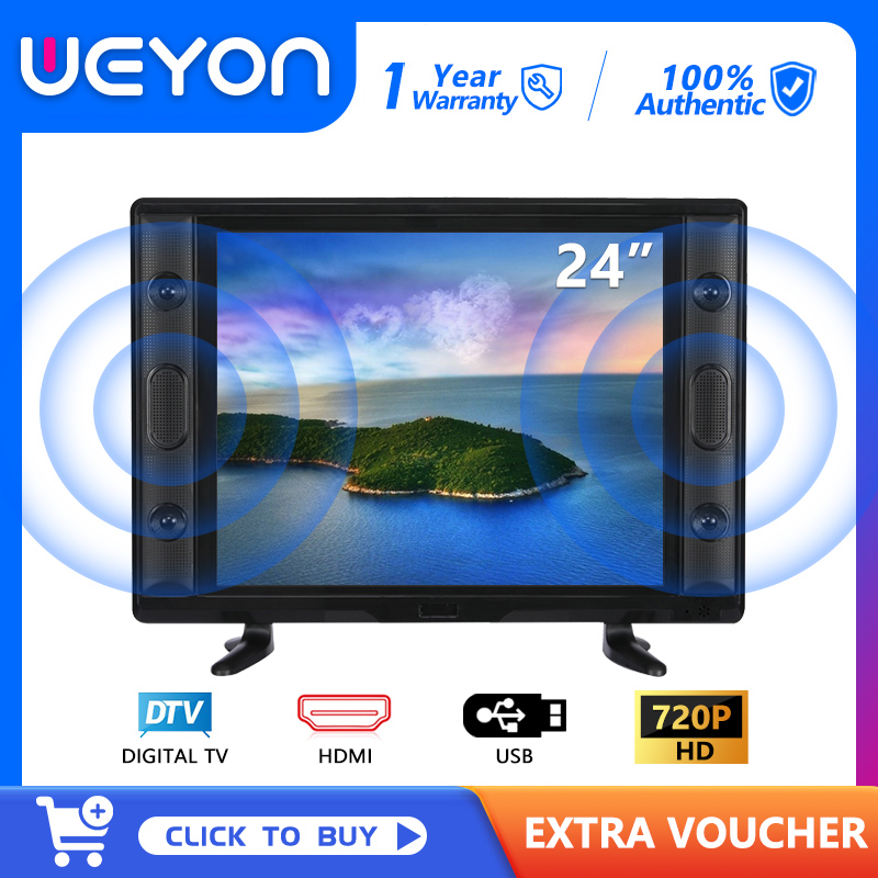 Weyon TV LED 24 inch Murah HD Ready Television | Shopee Malaysia