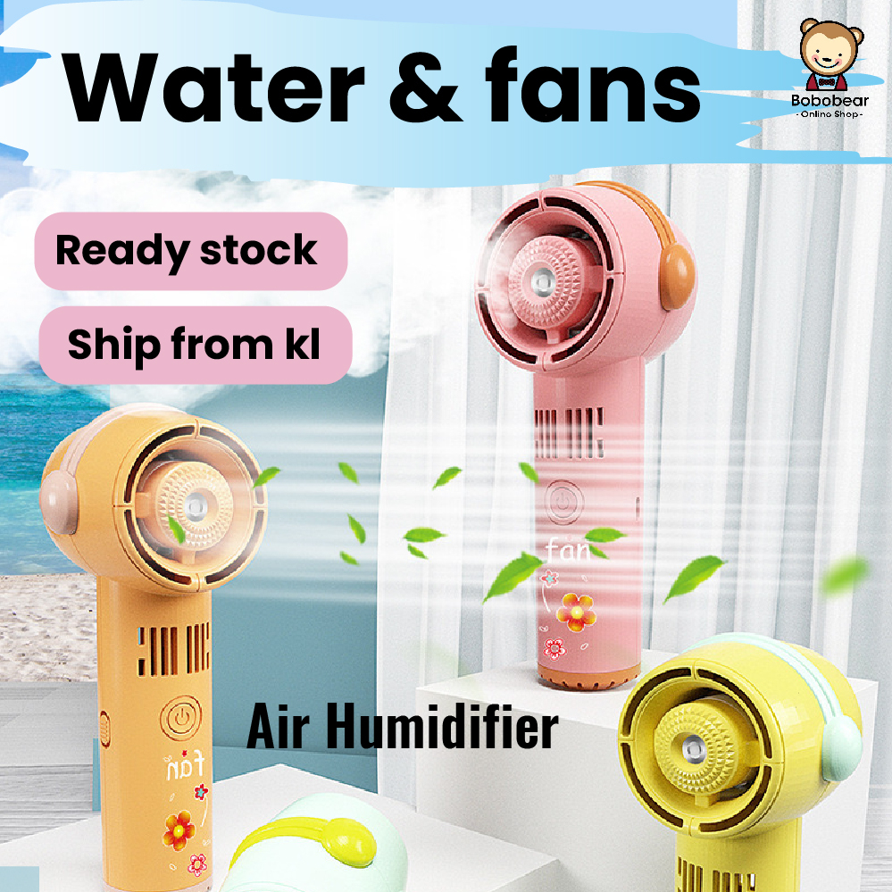 Portable USB Water Humidified Mini Fan Adjustable Mini Fan Cooling Fan ...