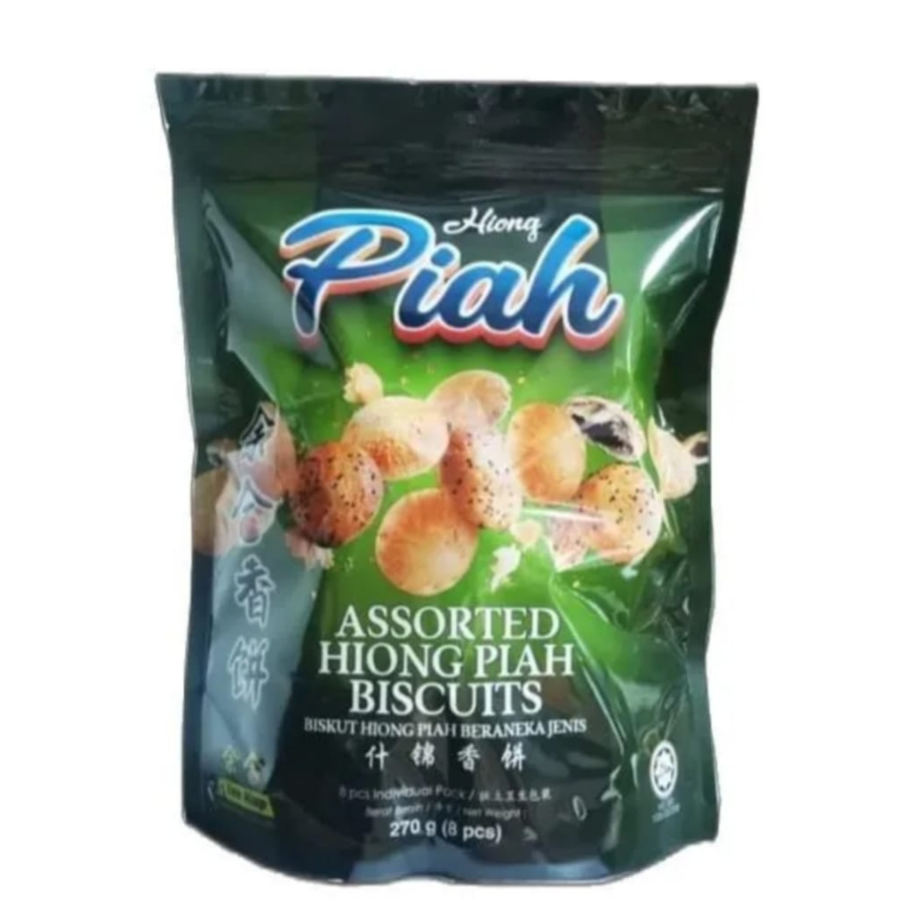 (Halal) Yee Hup Assorted Hiong Piah Biscuits(Original/Brown Sugar/Sesame/Durian)余合综合口味香饼 ...