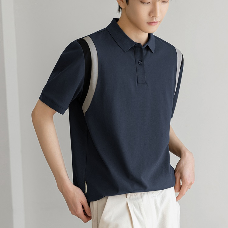 Jiro polo collar men t shirt men polo shirt baju kolar polo lelaki baju ...