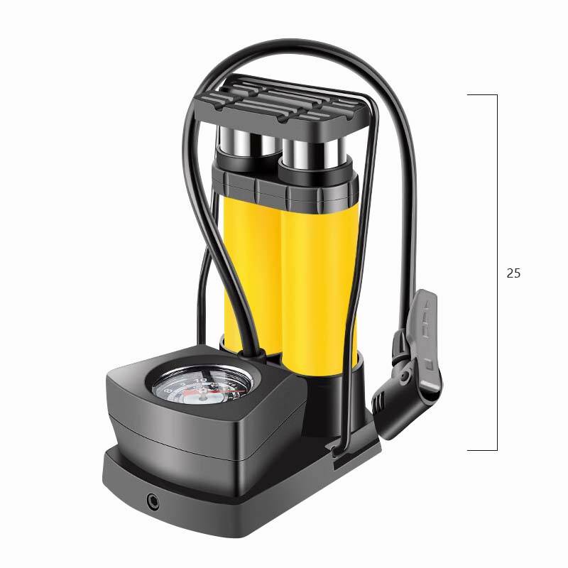 TIGU High Pressure Bicycle Pump With Gauge 160 PSI Air Pump for Bike ...