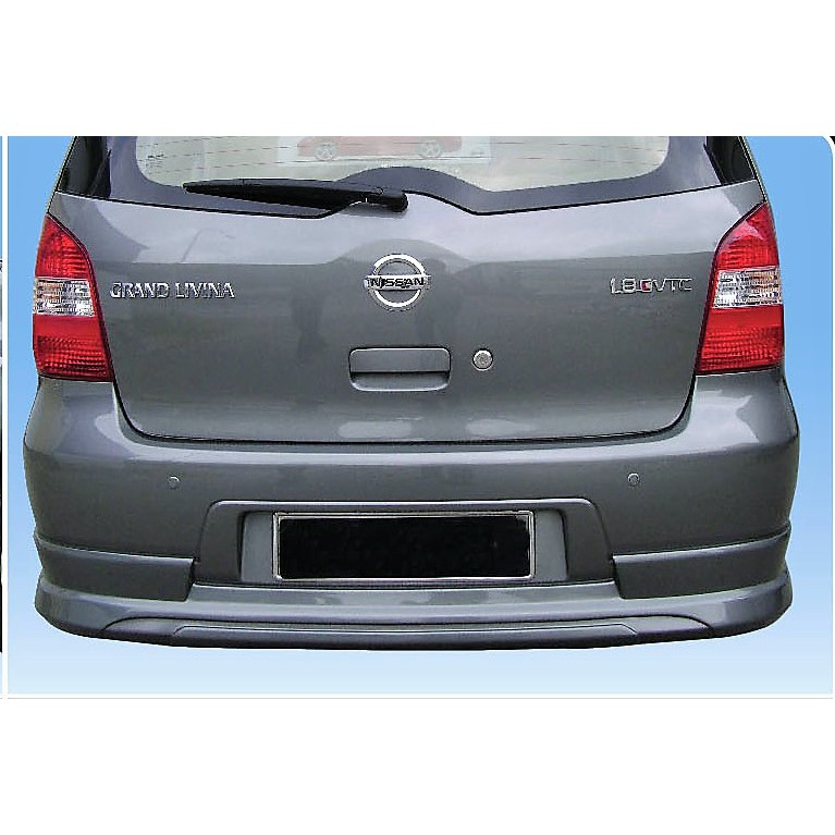 Nissan Livina 1st Generation L11 Sport Skirting Body Kit PU Ready Stock ...
