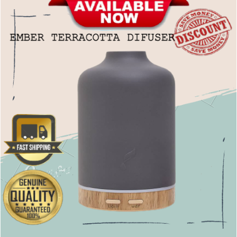 Young Living YL Ultrasonic Ember Terracotta Terra Cotta Diffuser ...