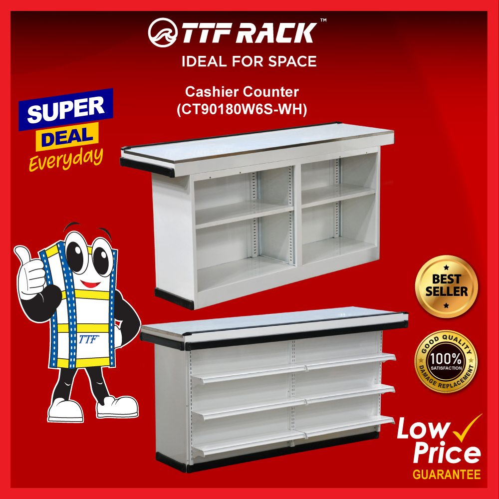 TTF Rack™ (CASHIER COUNTER SERIES )CT1160B/ CT1800B/ CT90180W6S ...