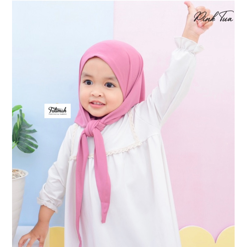️31 Warna ️ FATIMAH Humaira Bawal Instant Budak (0-3thn) Tudung Kids ...