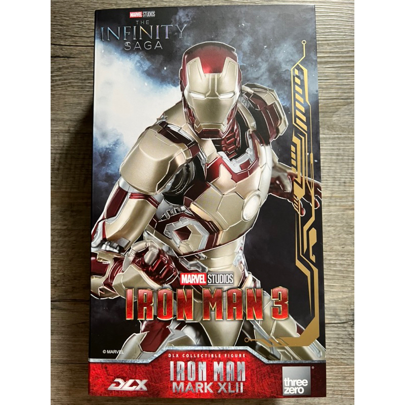 ThreeZero DLX Iron Man XLII Mark 42 Marvel Avengers Ironman 3 | Shopee Malaysia
