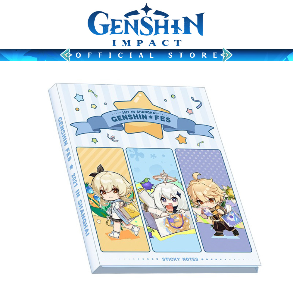 miHoYo Genshin Impact 2021 FES Memo Pad | Shopee Malaysia