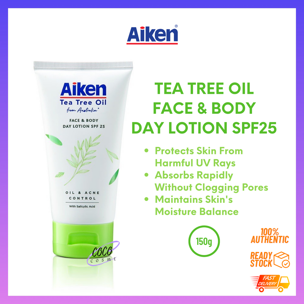 AIKEN Tea Tree Oil Cleanser | Makeup Remover | Toner | Pimple Gel ...