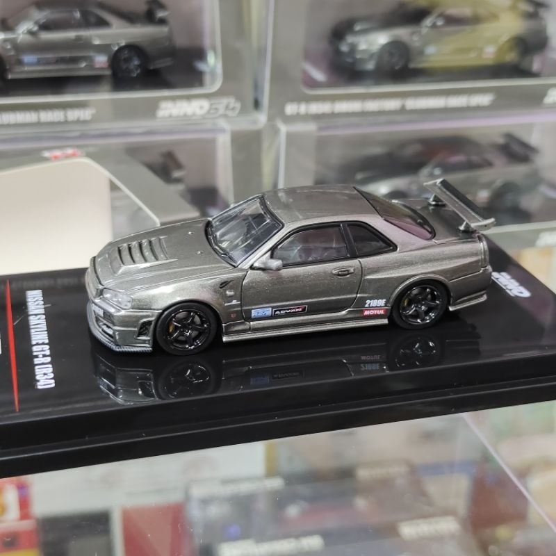 INNO64 GT-R NISSAN R34 OMORI FACTORY CLUBMAN RACE SPEC GTR | Shopee ...
