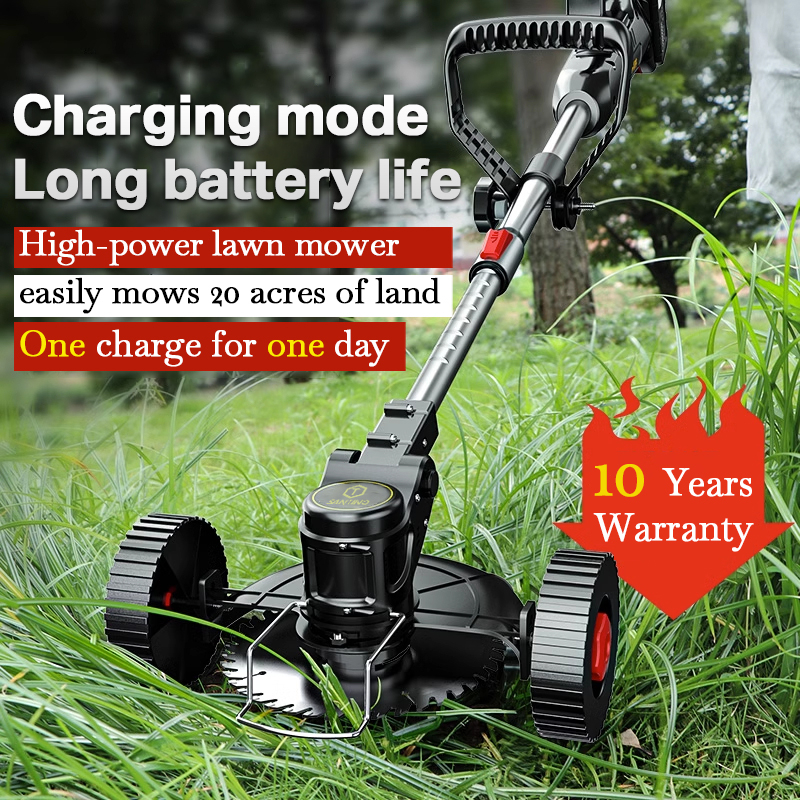 High Quality Mesin Rumput Bateri Cordless Grass Cutter Electric Lawn ...