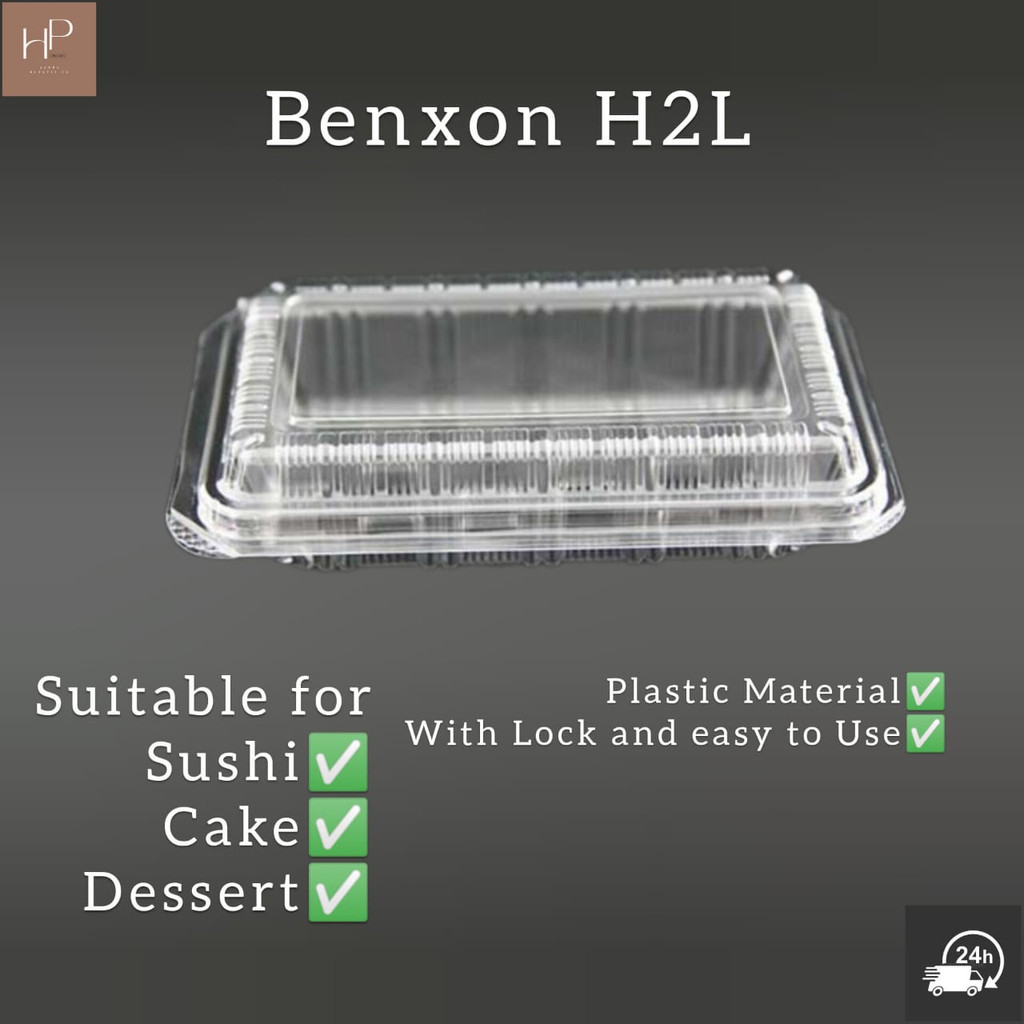 (Ready Stock) OPS H2L BENXON Plastic Tray with Lock Disposable plastic ...