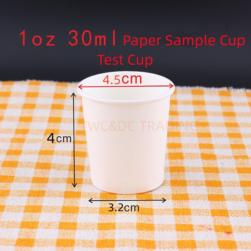 Paper Cup / Sample Cup / Test Cup (1oz:30ml) (2oz:60ml) (3oz:100ml ...