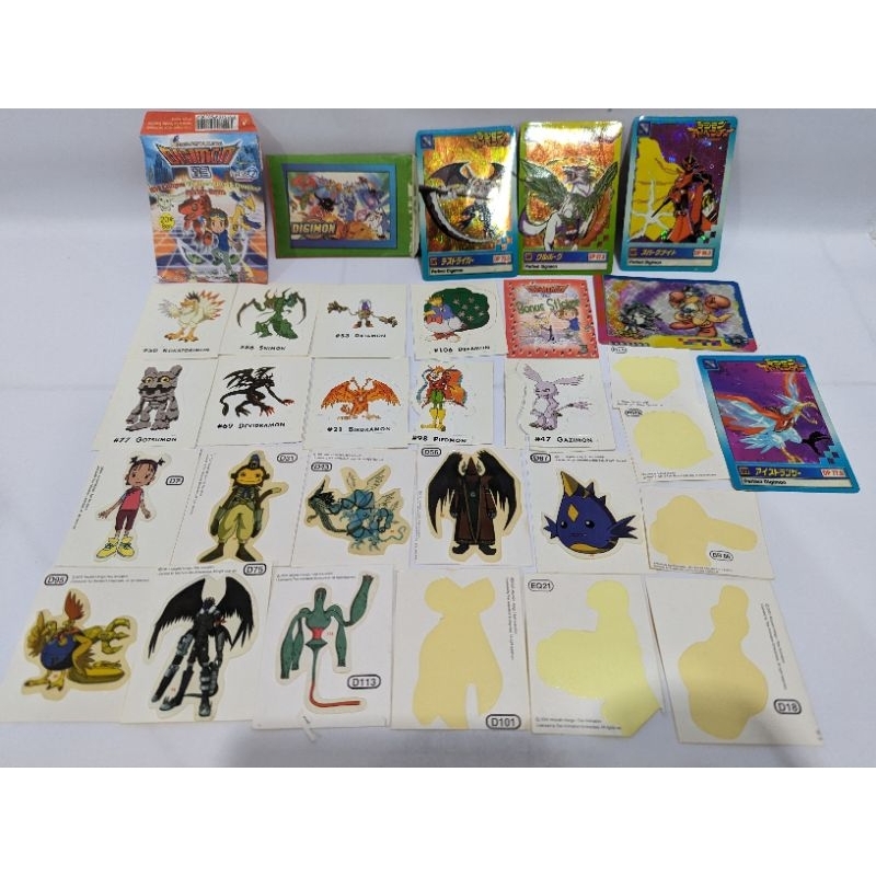 DIGIMON BOOK STICKER NTV7 | Shopee Malaysia