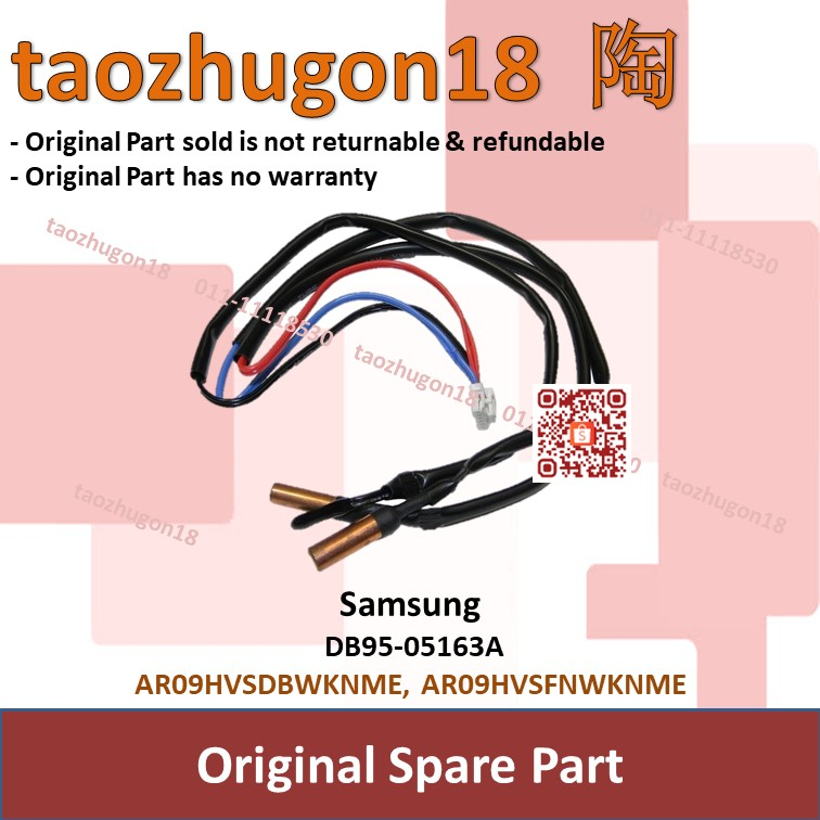 Original Samsung DB95-05163A Aircon Air Conditioner Thermistor Sensor ...