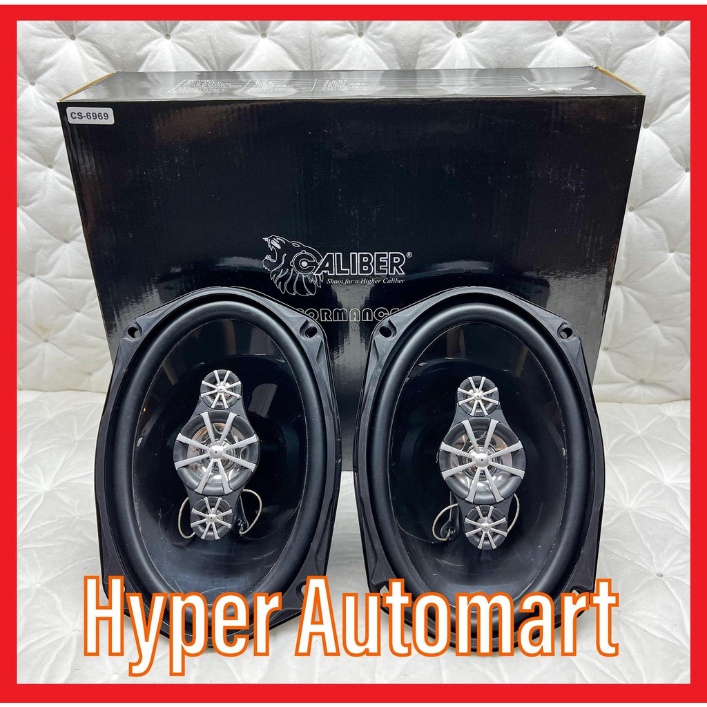 Caliber Car 6x9"Inch 2-Ways Coaxial Speaker (CS-6969) Perodua Proton ...