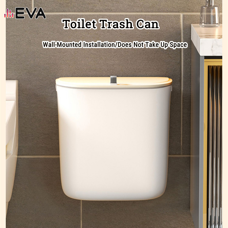 【EVA】【local delivery】Toilet bin dustbin Bathroom dustbin 浴室壁挂垃圾桶 ...
