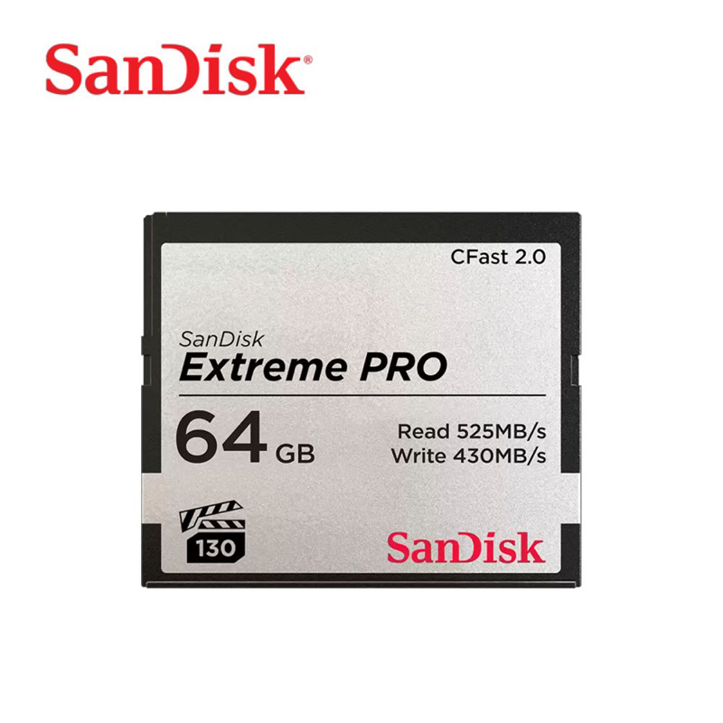 SANDISK EXTREME PRO 64GB, 128GB, 256GB, 512GB CFAST 2.0 VPG130 | Shopee Malaysia