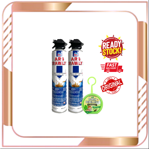 [2 x600ml] ARS 7 Crawling Insects & Cockroach Killing Lavender Spray ...