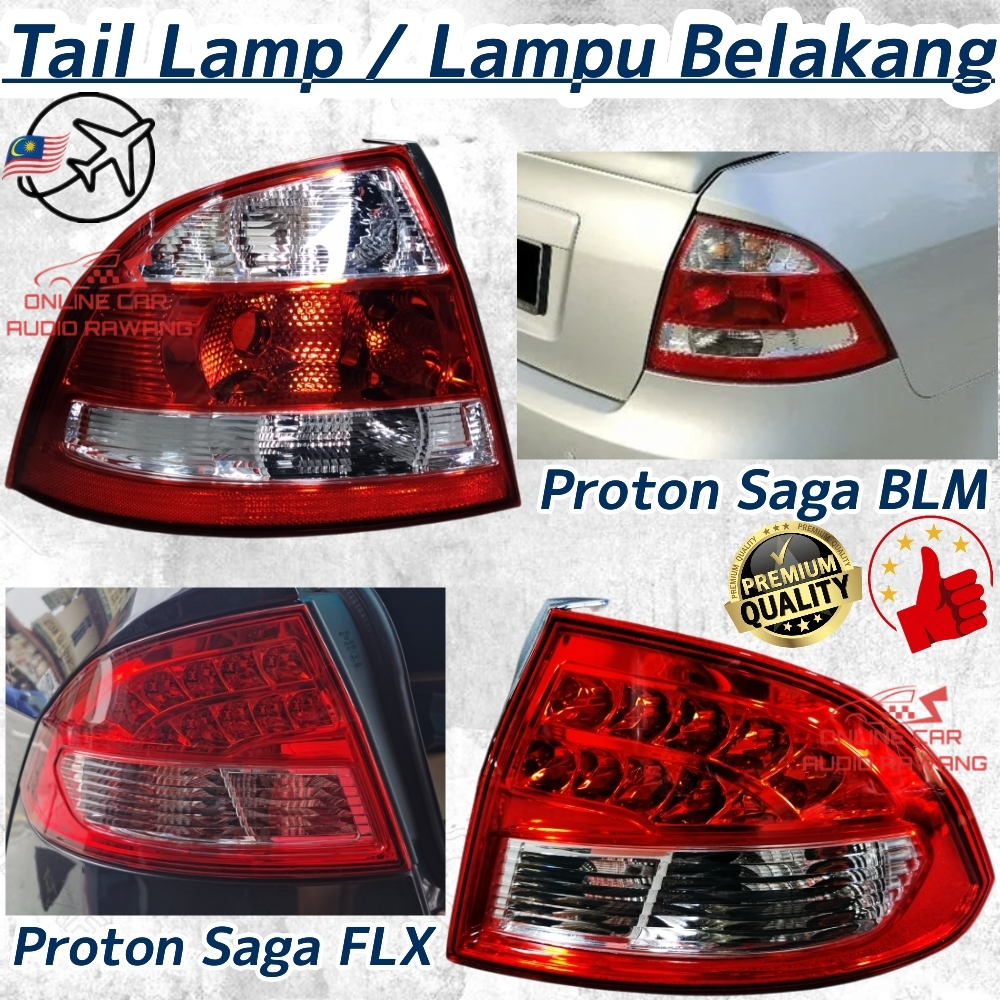 Proton Saga BLM / Saga FLX Tail Lamp / Rear Tail Lamp / Lampu Belakang | Shopee Malaysia
