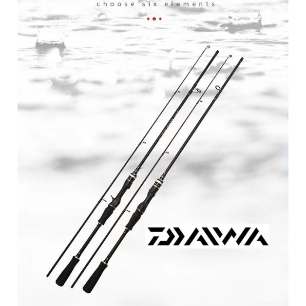 Baitcasting Rod Medium DAIWA Joran Pancing Carbon Lure Fishing Rod ultralight Power Rod Casting ...