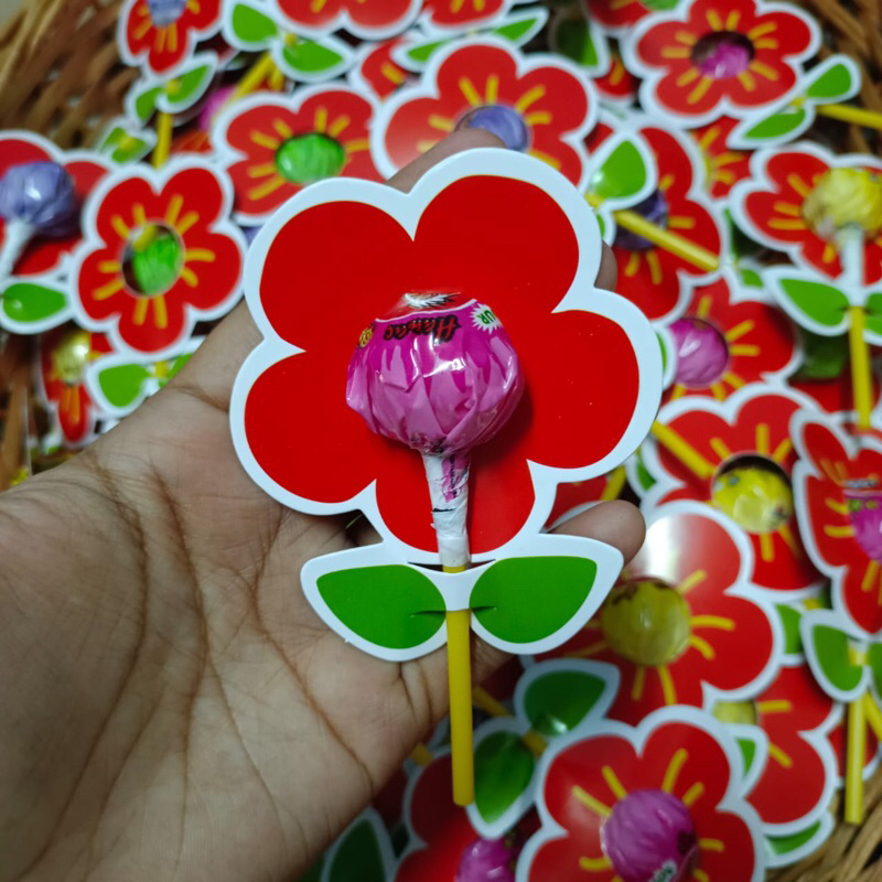 Doorgift lollipop Bunga Cantik sesuai untuk kanak-kanak | Shopee Malaysia