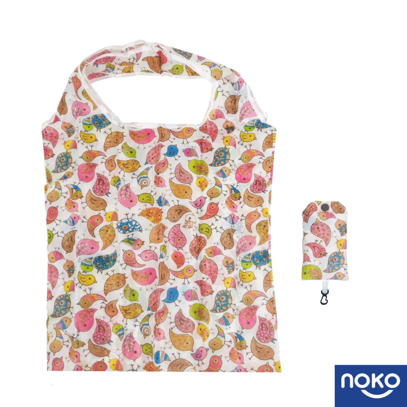 Folding Shopping Bag Eco Bag Simple Save Earth Travel Tote Pouch ...