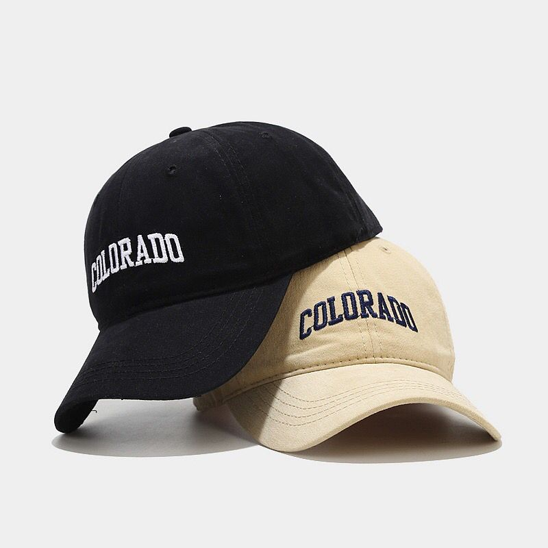 Ready Stock New Style Topi Cap Korean Version Simple COLORADO Cap ...