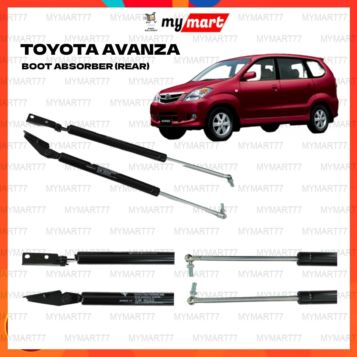 Toyota Avanza Old 2007 and New 2014 Avanza F650 Model Rear Bonnet ...